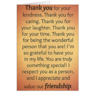 Friendship Appreciation Cards - Greeting & Photo Cards | Zazzle