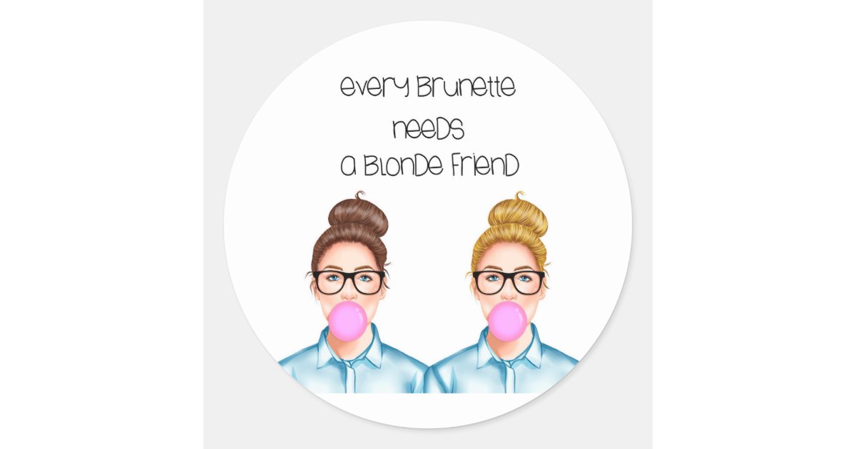 Friendship - Best friend sticker | Zazzle