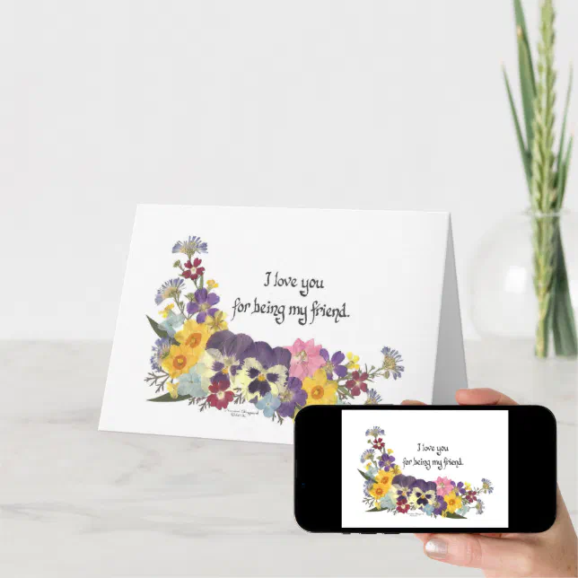 Friendship & Love Card | Zazzle