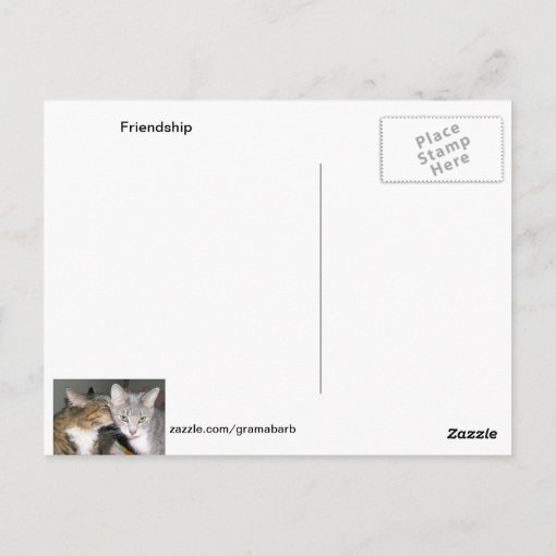 Friendship Postcard | Zazzle