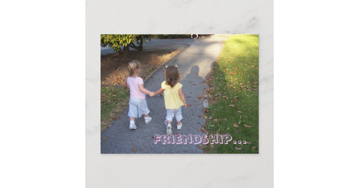 Friendship Postcard | Zazzle