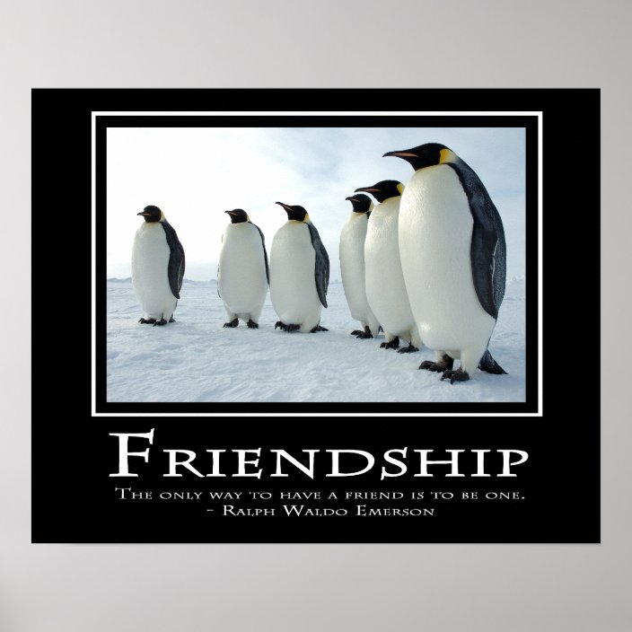 Friendship Poster | Zazzle