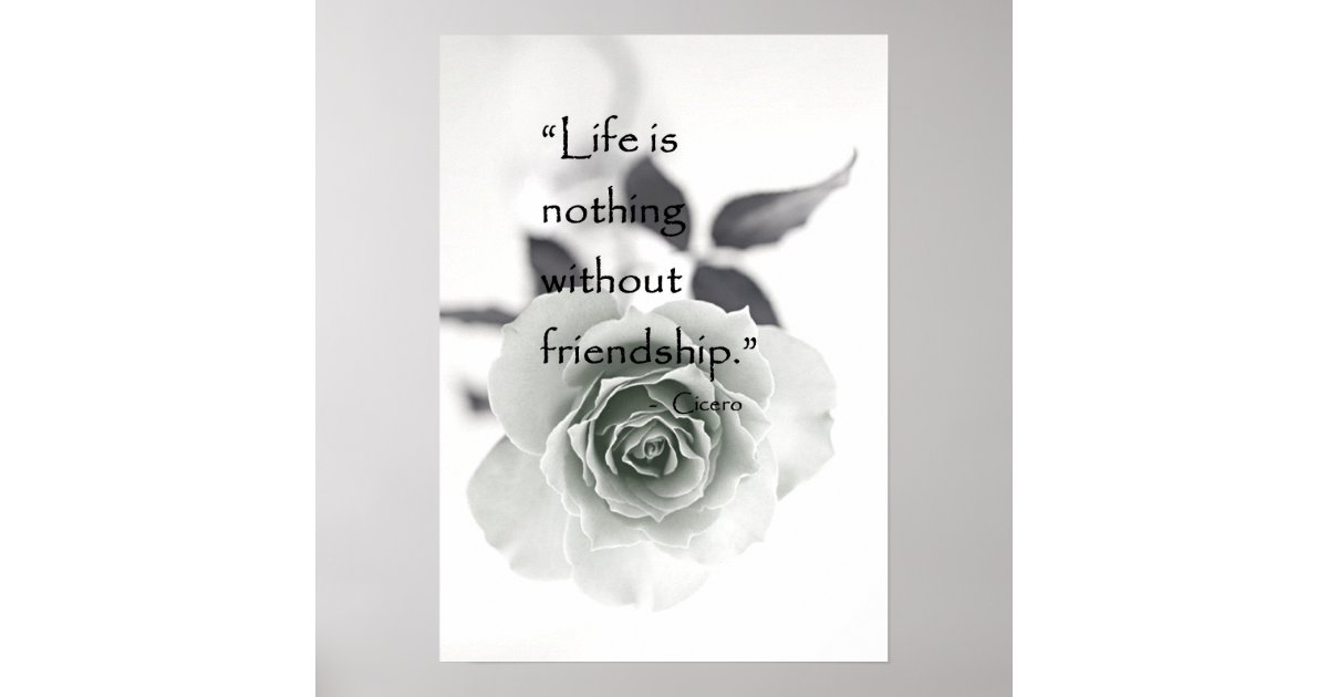 Friendship Poster | Zazzle