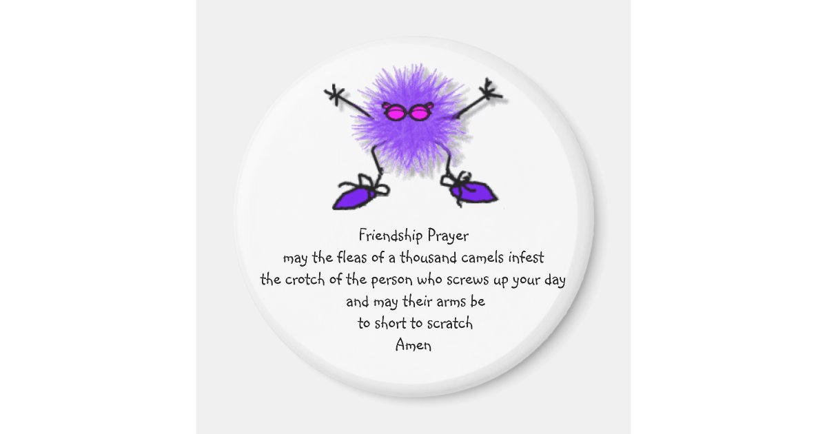 Friendship Prayer Magnet | Zazzle