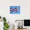 Friese Vlag, Frisian Flag, Fryslan Photo Poster | Zazzle