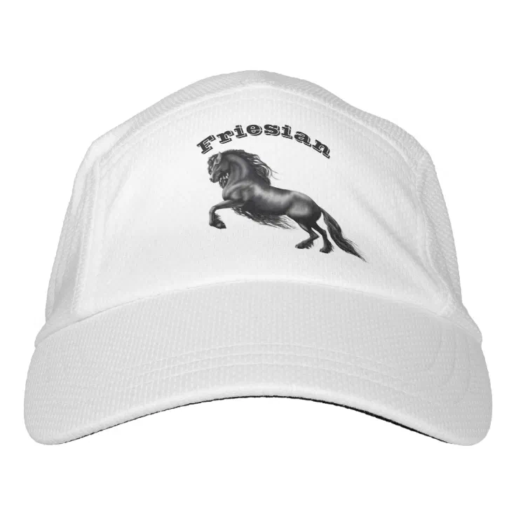 Friesian horse, black beauty stallion hat | Zazzle