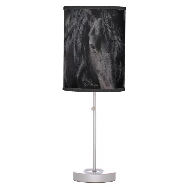 Friesian Image Table Lamp | Zazzle