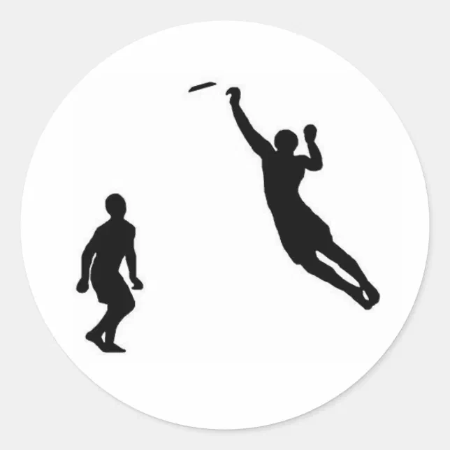 Frisbee sticker | Zazzle