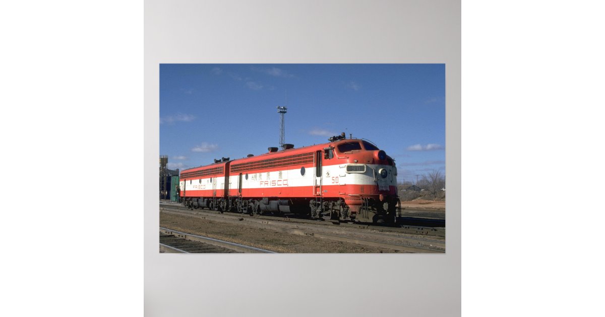 Frisco EMD F-7A Poster | Zazzle