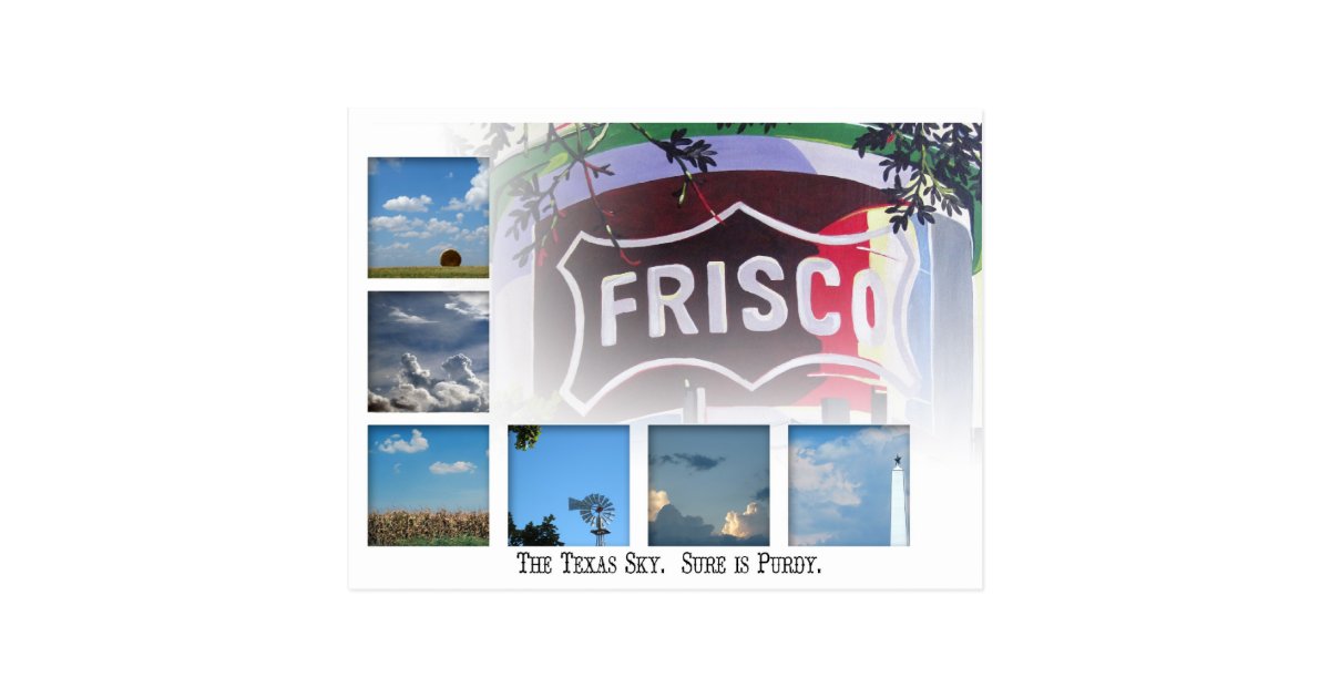 Frisco, Texas Postcard | Zazzle.com