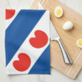 Frisia frisian flag netherlands country region towel | Zazzle