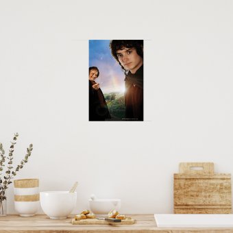 FRODO™ and Bilbo Baggins Poster | Zazzle
