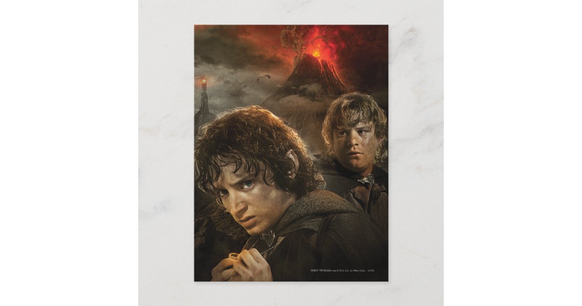 FRODO™ and Samwise Postcard | Zazzle