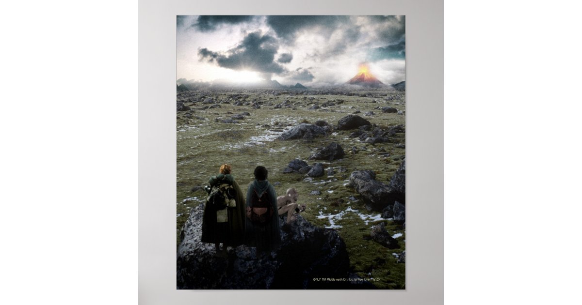 FRODO™ and Samwise Standing Poster | Zazzle