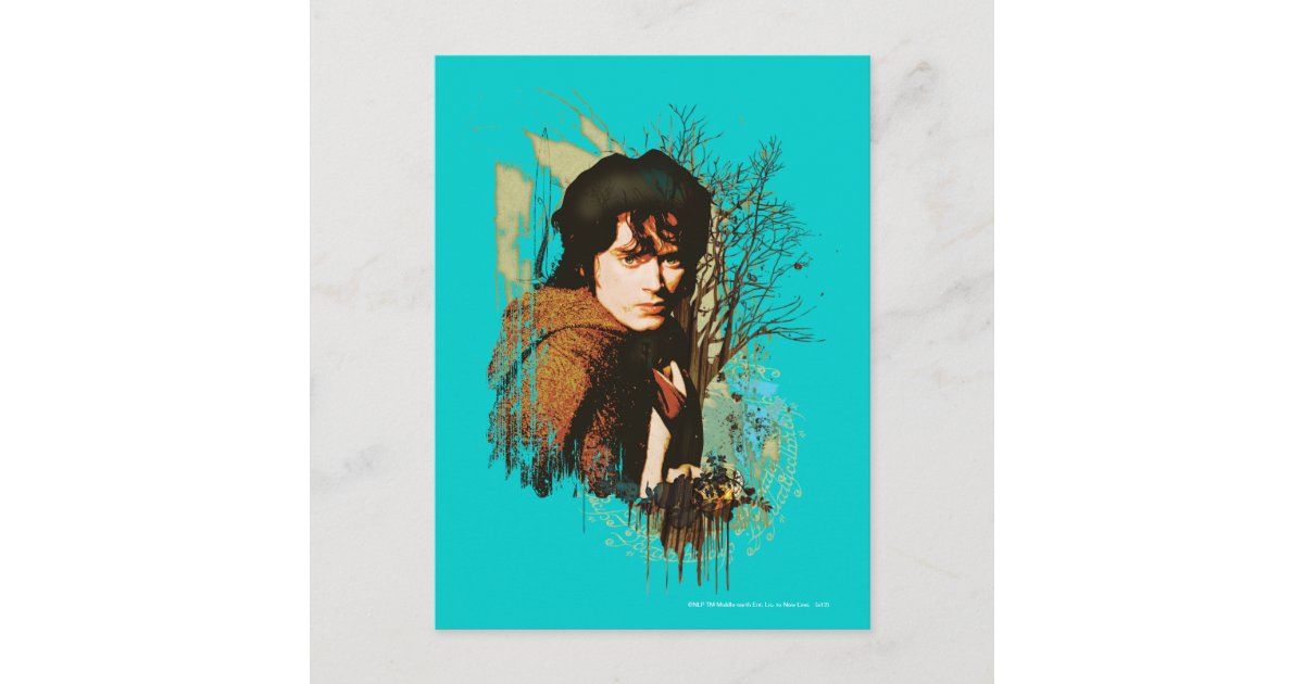 FRODO™ Mixed Media Vector Collage Postcard | Zazzle