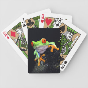 Frog Playing Cards | Zazzle