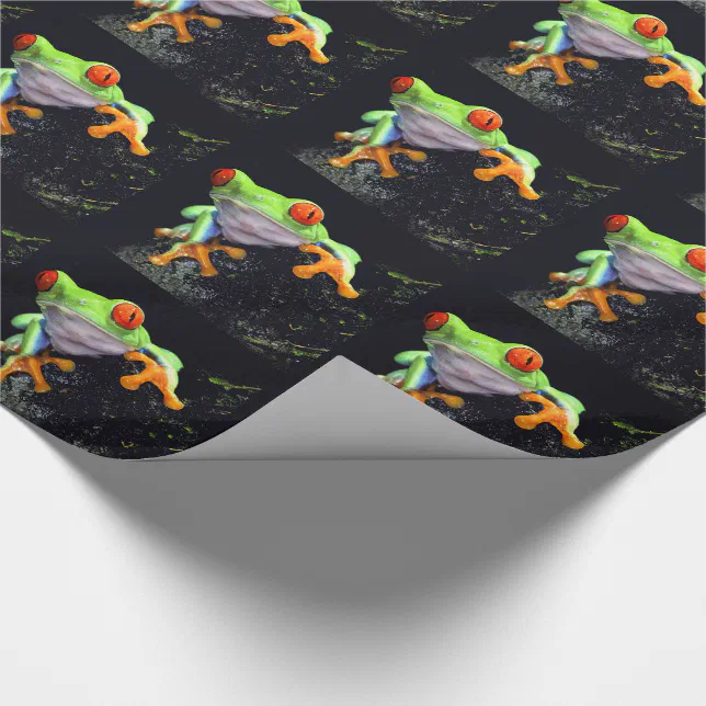 Frog 3 Wrapping Paper | Zazzle