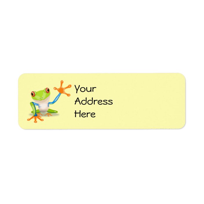 Frog Address Labels | Zazzle.com