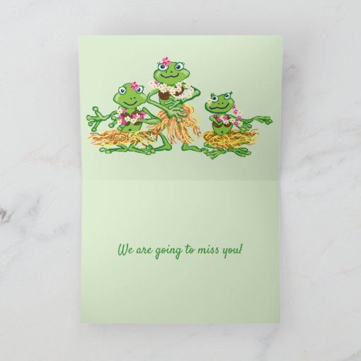 Frog band Happy Retirement Card | Zazzle