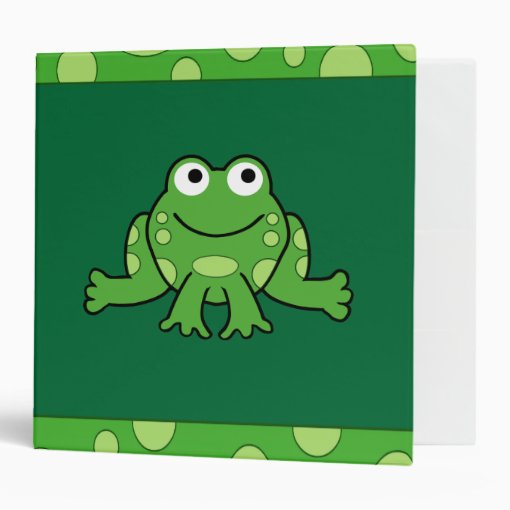 Frog Binder | Zazzle