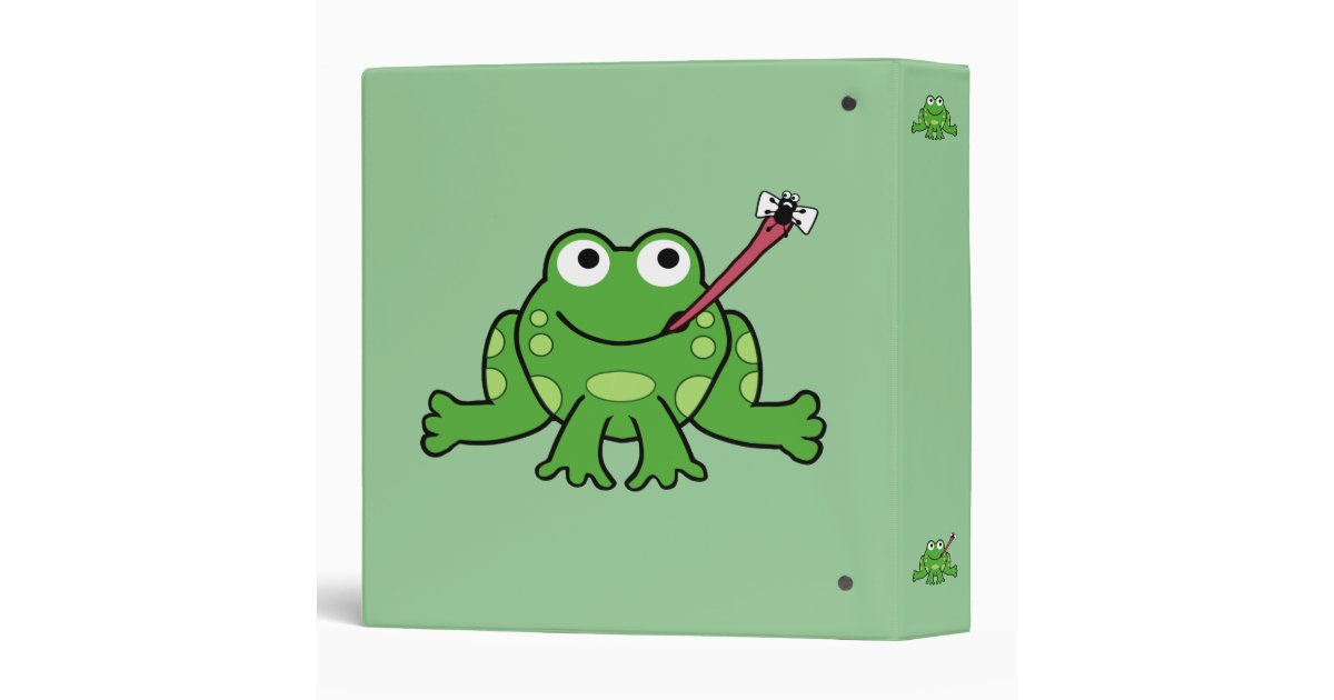 Frog Binder | Zazzle