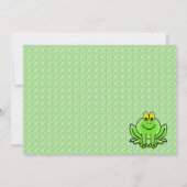 Frog Birthday Party Invitation | Zazzle