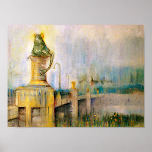 Frog Bridge of Windham County, CT Poster | Zazzle