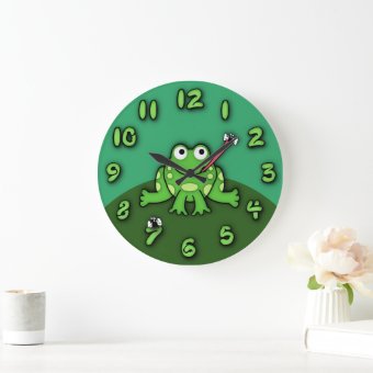 Frog Clock | Zazzle