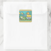 FROG & DUCK PRINCE, SPRING EASTER STICKERS Sheet | Zazzle