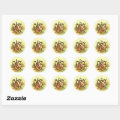 Frog Musicians Band Orchestra with Singers Classic Round Sticker | Zazzle