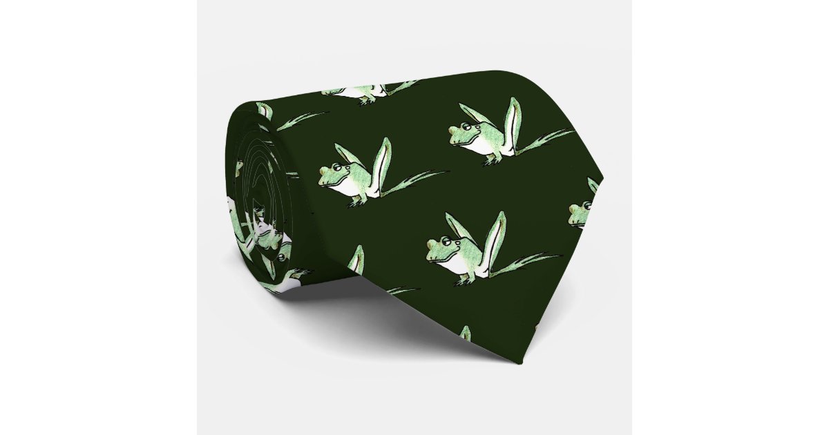 Frog Neck Tie | Zazzle