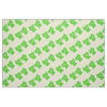 Cute Frog Pattern Fabric | Zazzle
