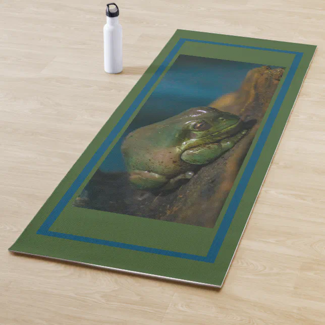 Frog Pose Yoga Mat | Zazzle