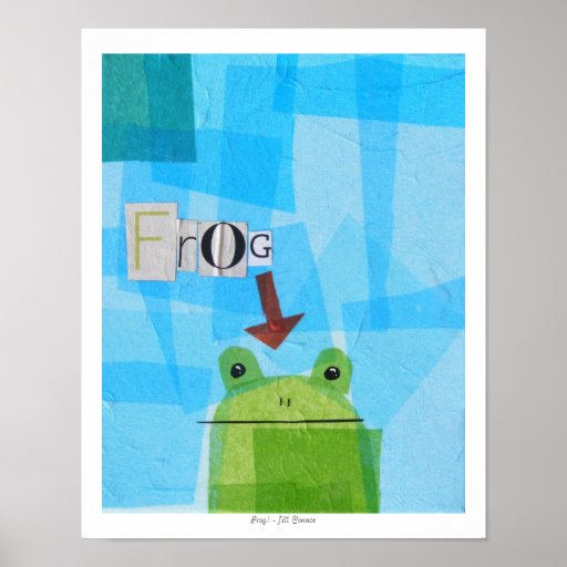 Frog! Poster | Zazzle