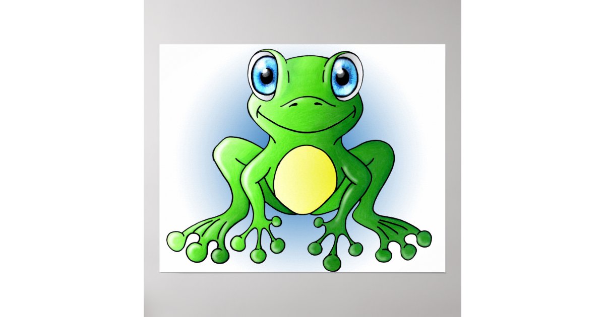 Frog Poster | Zazzle