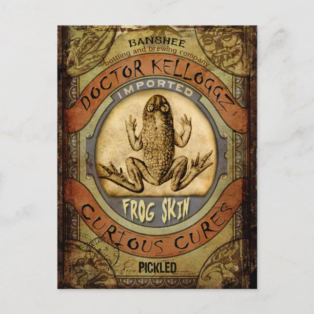 Frog Skin Postcard | Zazzle