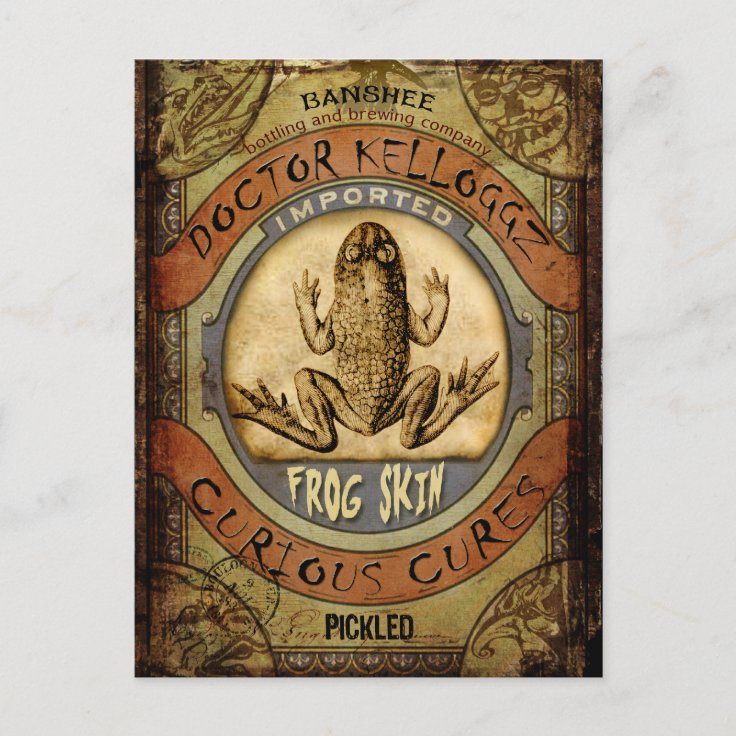 Frog Skin Postcard | Zazzle