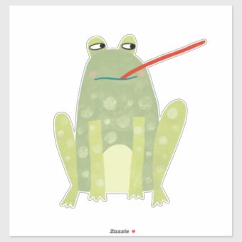 Frog Sticker | Zazzle