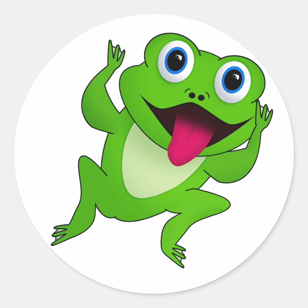 Frog Stickers | Zazzle