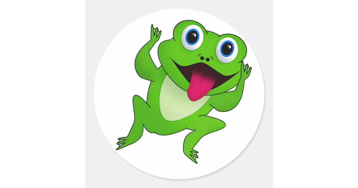 Frog Stickers | Zazzle