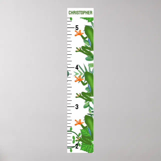 Frog Wild Growth Chart | Zazzle
