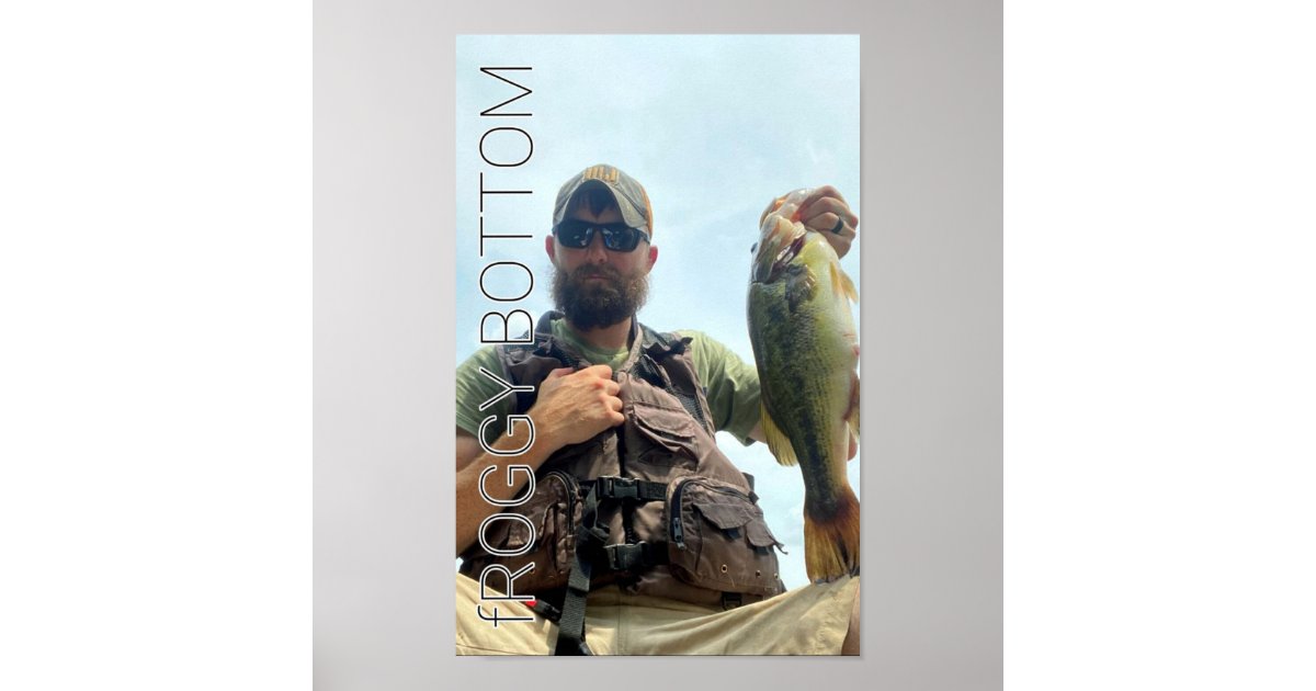 Froggy Bottom Baits Blake Poster | Zazzle