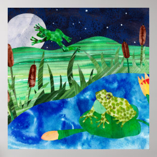 Frog Posters | Zazzle