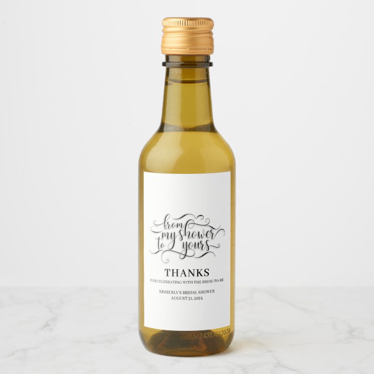 From My Shower To Yours Homemade Shower Gel Labels | Zazzle