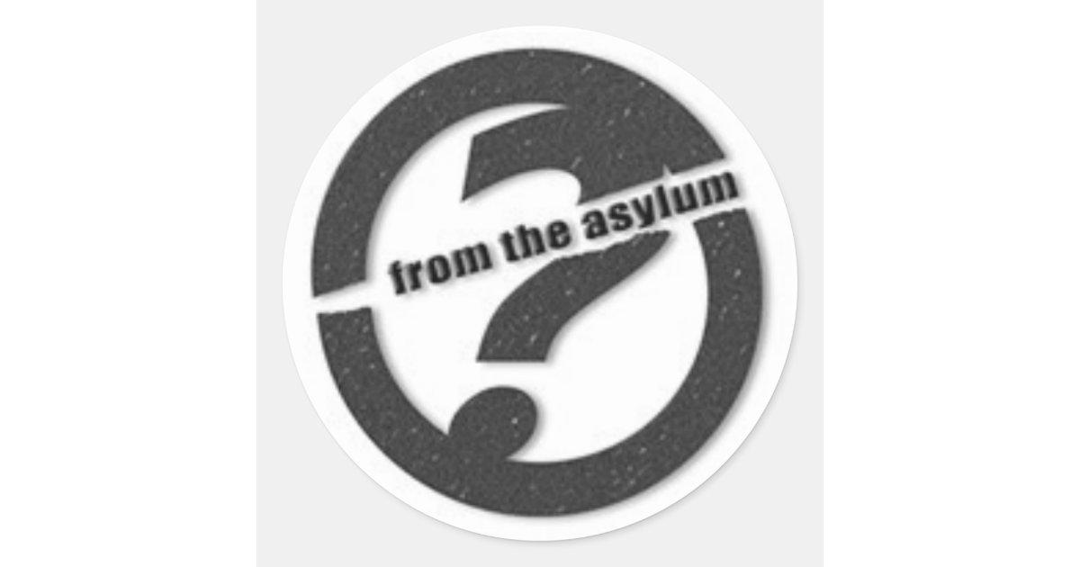 From the Asylum (Small) Logo Stickers | Zazzle