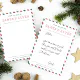 From the Desk of Santa's Elves Blank Christmas Note Card | Zazzle