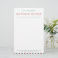 From the Desk of Santa's Elves Blank Christmas Stationery | Zazzle