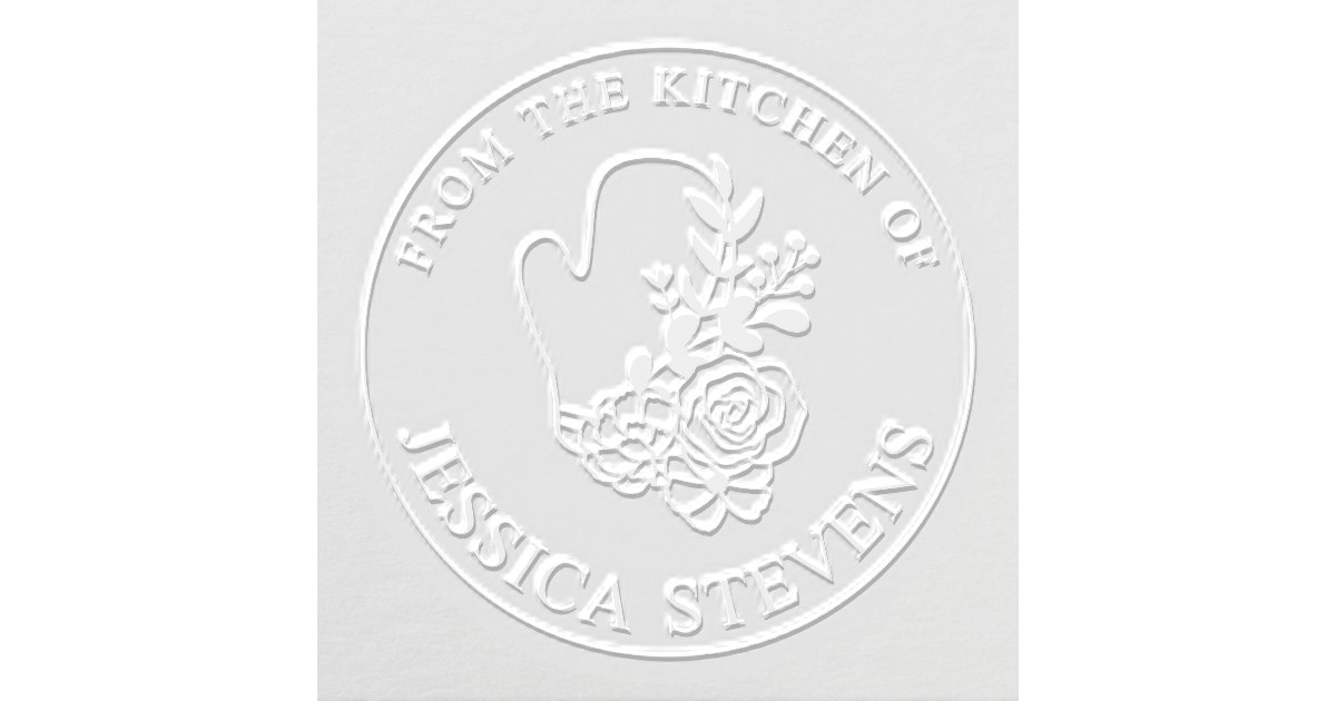 From The Kitchen Of Embosser | Zazzle