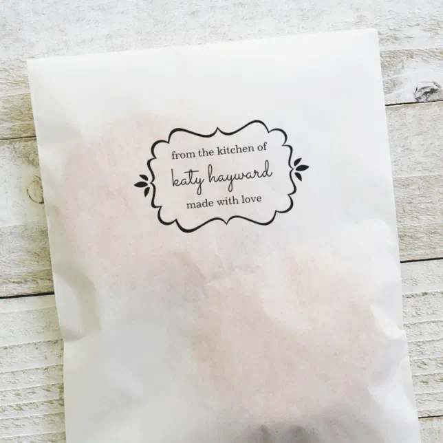 From the Kitchen | Personalized Baking and Cooking Self-inking Stamp ...