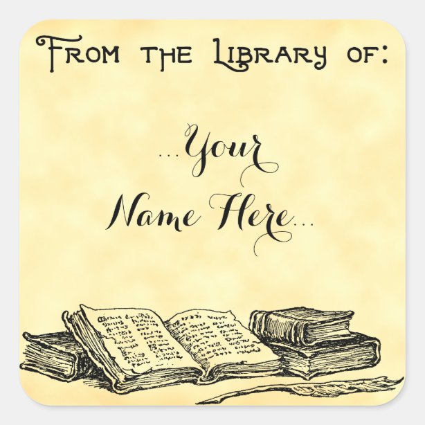 Bookplates & Labels | Zazzle